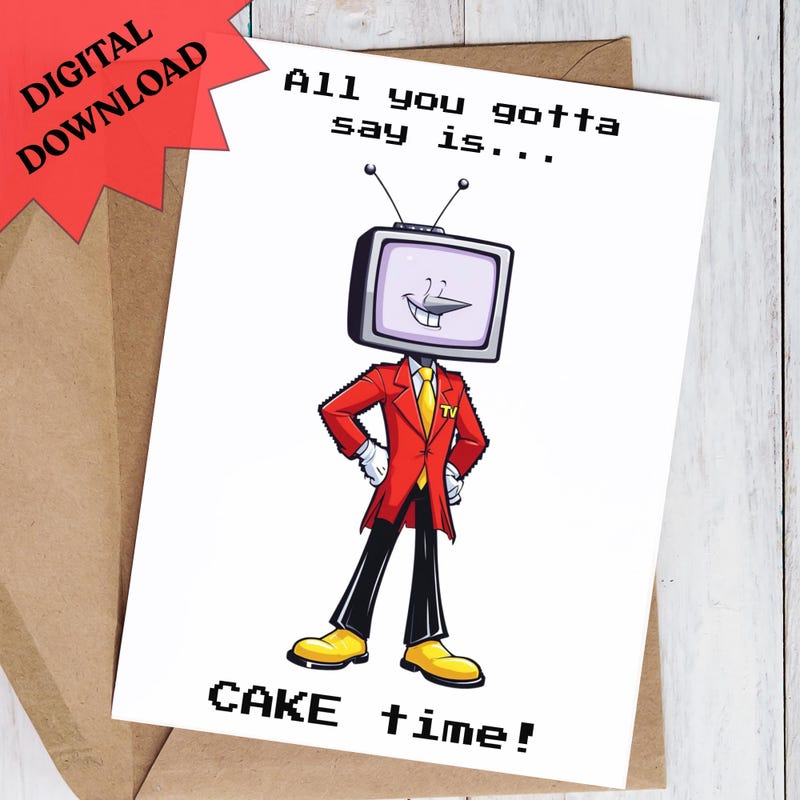 Tenna Birthday Card - Etsy