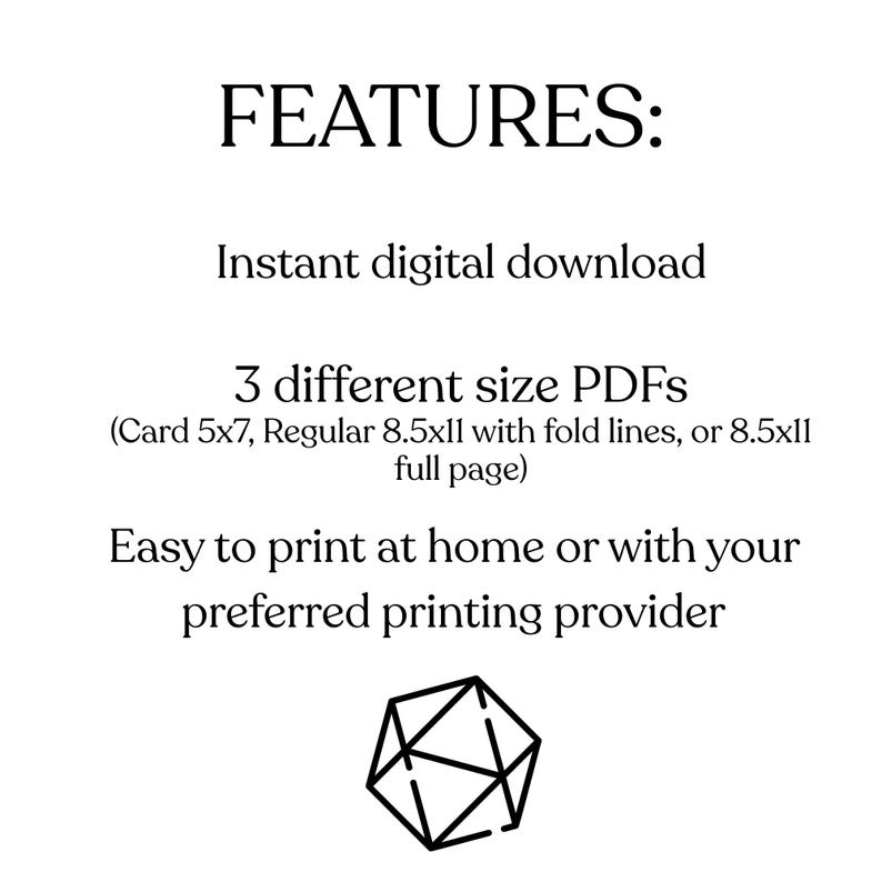 MTG Christmas Card - Magic the Gathering Gifts - Digital PDF Foldable ...