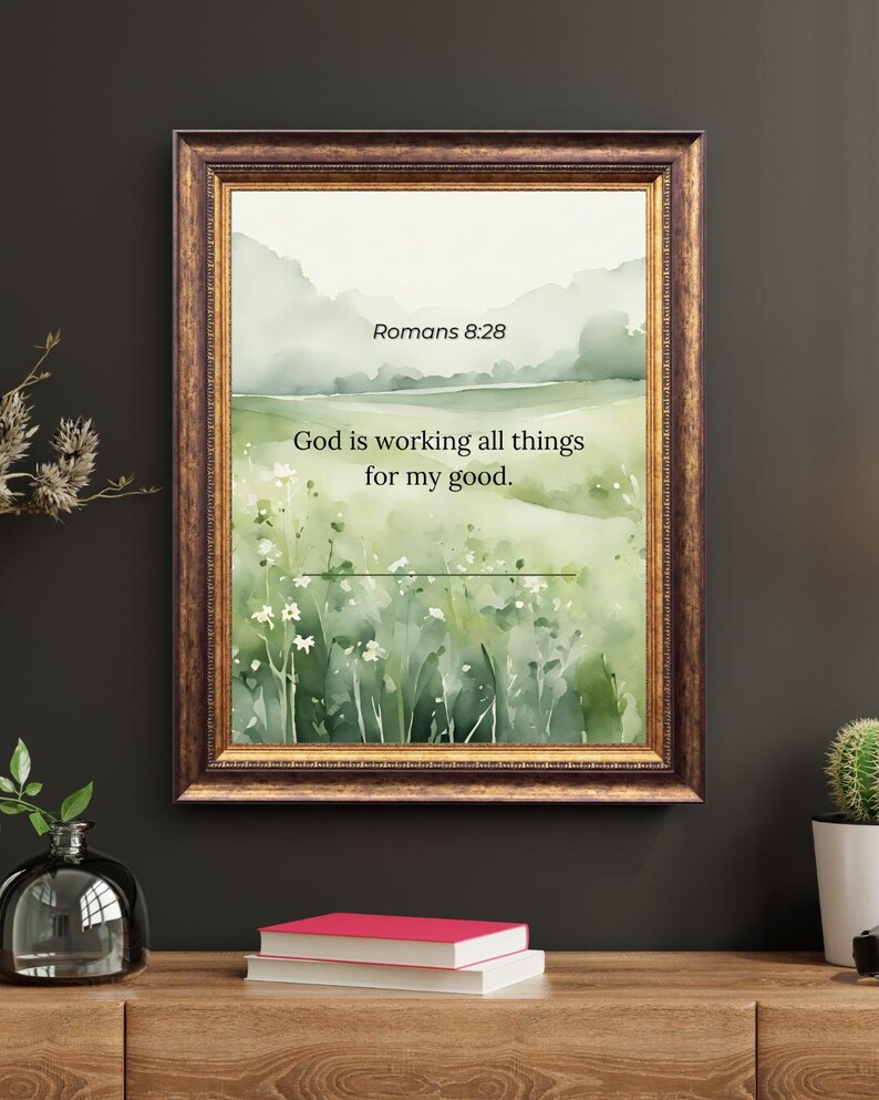 30 Printable Bible Affirmation Cards for Women – Christian Scripture ...