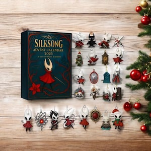 Hollow Knight Silksong Advent Calendar 2025 – 24 Days of Mini Figures ...