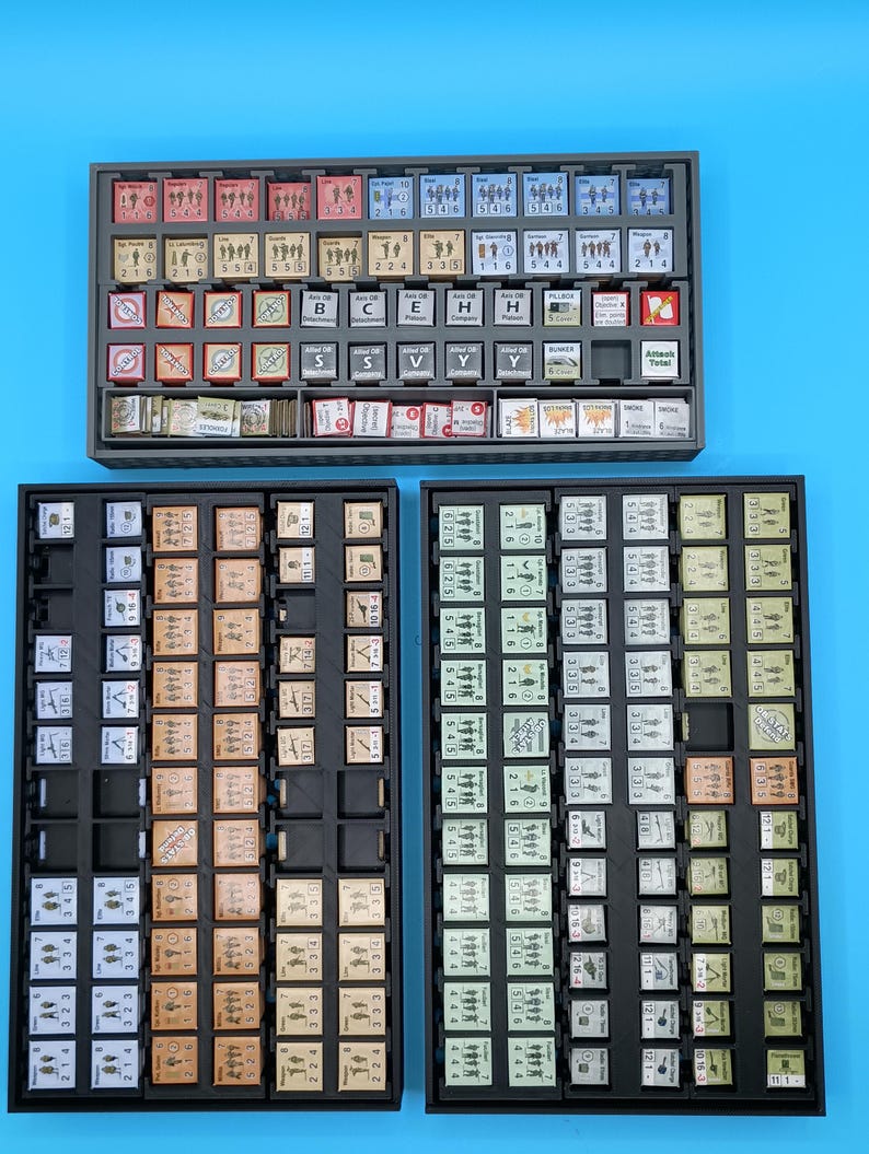 Combat Commander 20th Anniversary Edition Storage Organizer - Etsy
