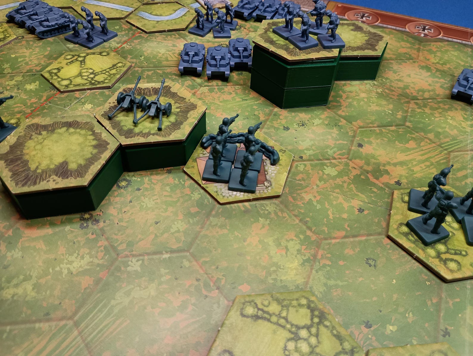 Stackable Hex Terrain Tiles 17MM: Memoir '44 & Command and Colors - Etsy