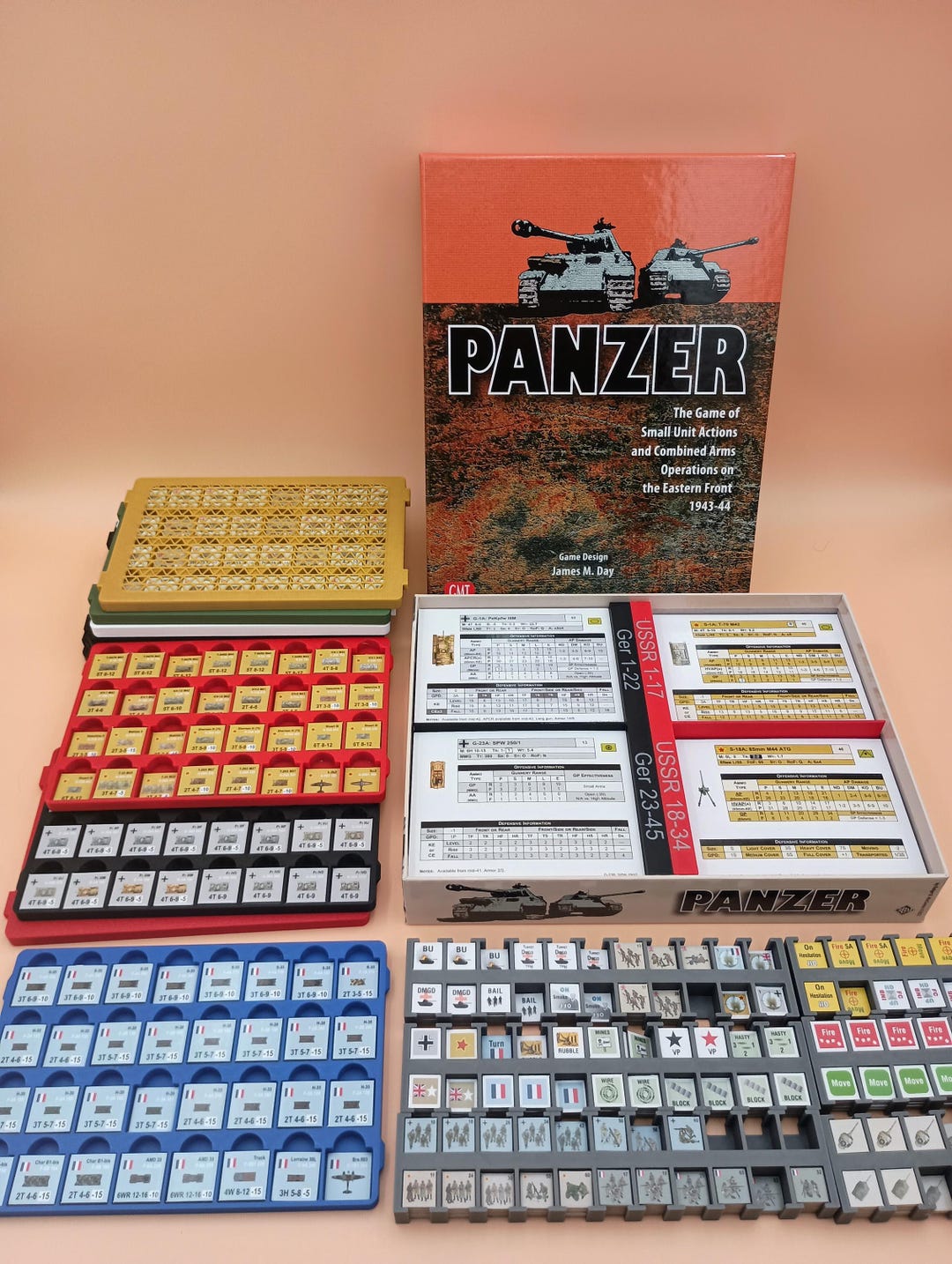 Panzer! All Expansions Compatible Board Game Organizer / Insert - Etsy