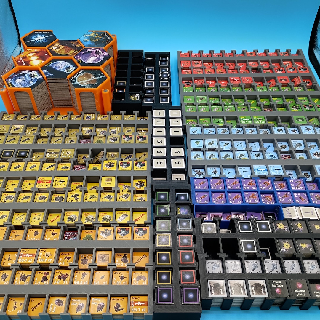 Space Empires 4X Organizer: All Expansions Compatible, Board Game ...