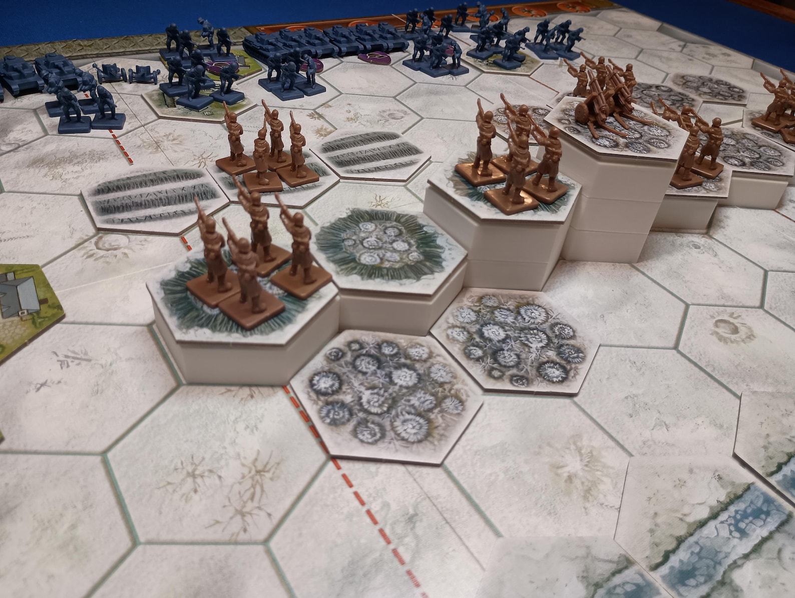 Stackable Hex Terrain Tiles 17MM: Memoir '44 & Command and Colors - Etsy