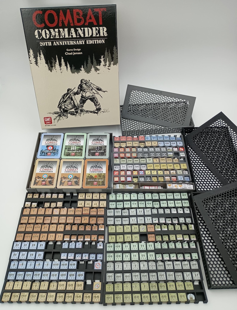 Combat Commander 20th Anniversary Edition Storage Organizer - Etsy
