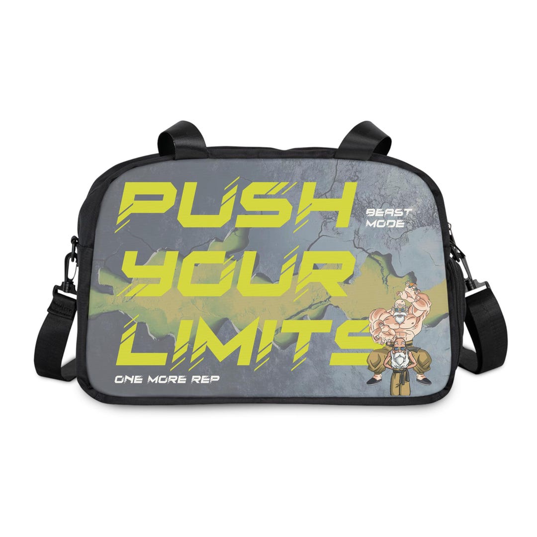 Motivational Fitness Handbag: Water-resistant Nylon Gym Tote - Etsy