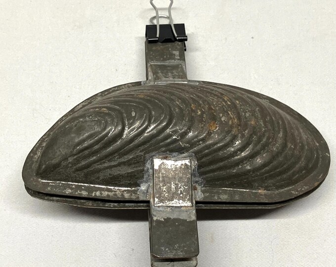 Rare Antique Tin Chocolate Mold of Oyster Shell - Etsy
