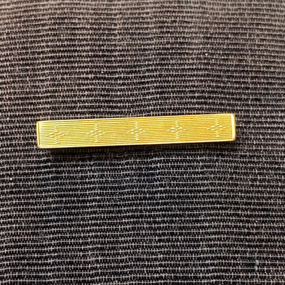 Antique 14K Gold Lingerie Pin - Gem