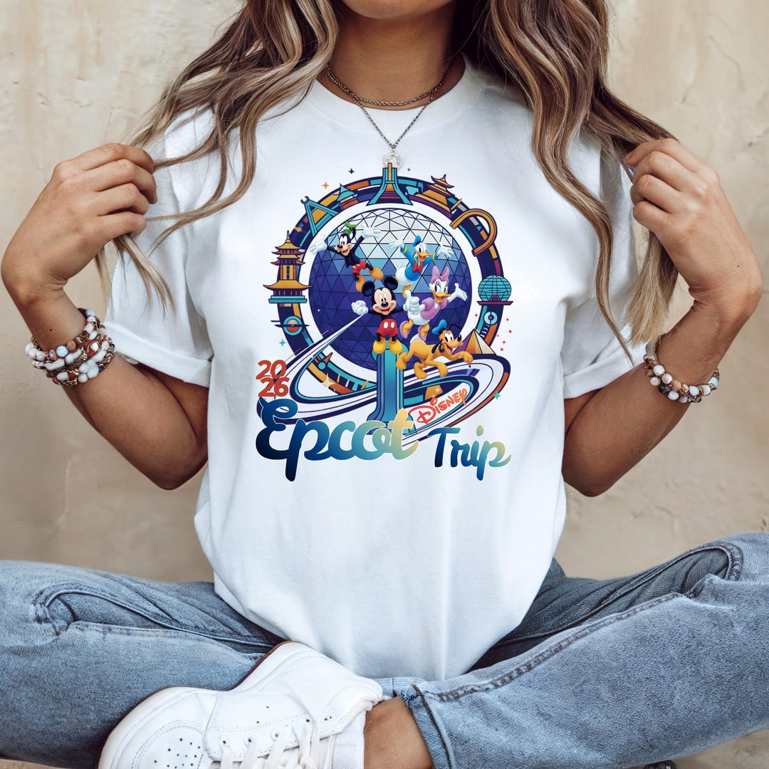 Disney Epcot 2026 Shirt: Disney Epcot Matching Shirt, Disney Family ...