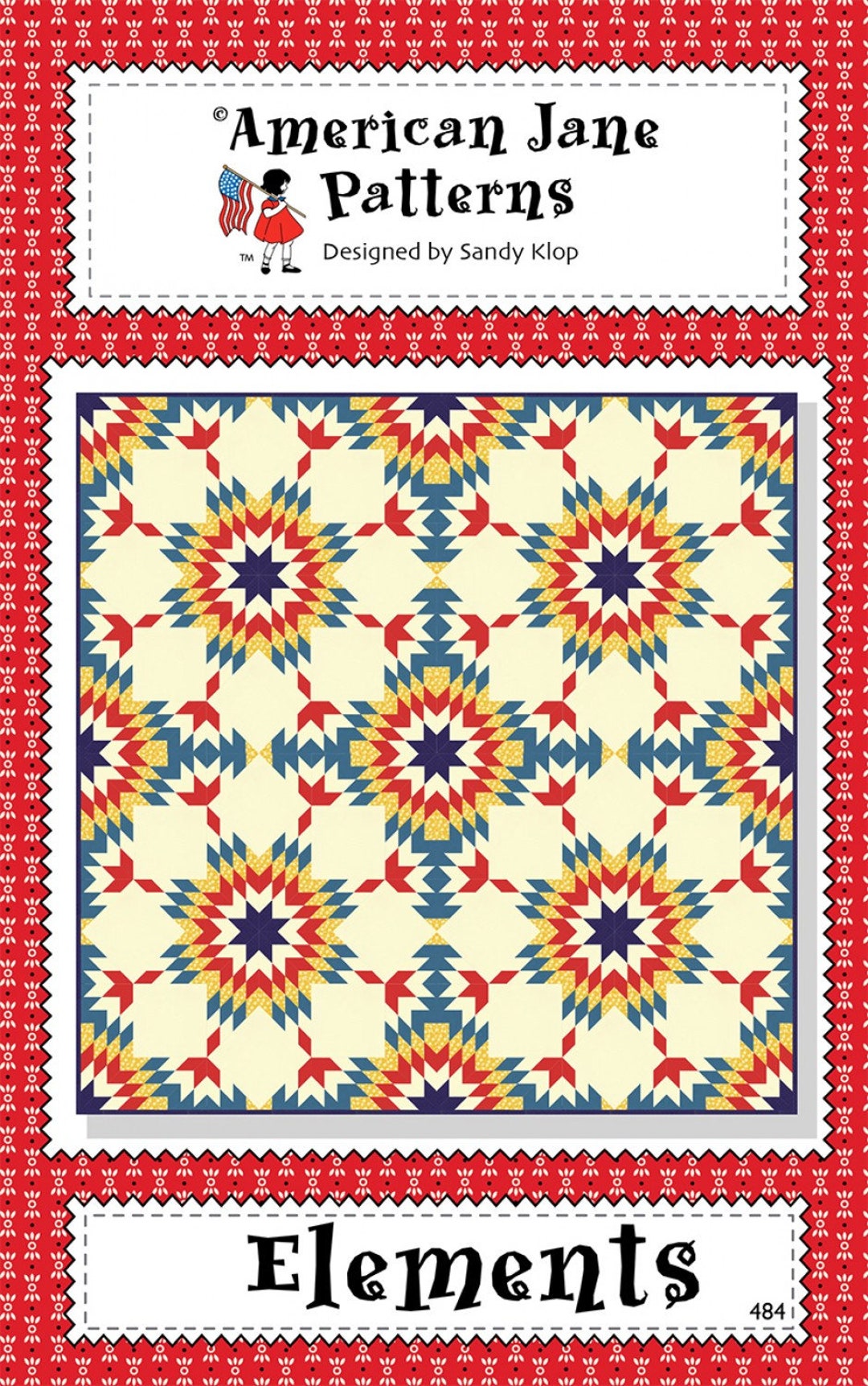 Elements Quilt Pattern, American Jane Patterns, 82x82, Sandy Klop - Etsy