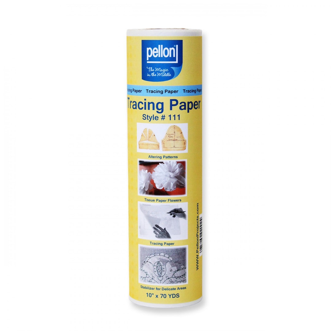 Pellon Tissue Tracing Paper 10" X 70 Yds White, Make Your Own Design ...