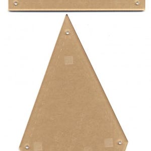 Eldon Quilt Pattern With Templates, 86 X 86, Scrap and Fat Quarter ...