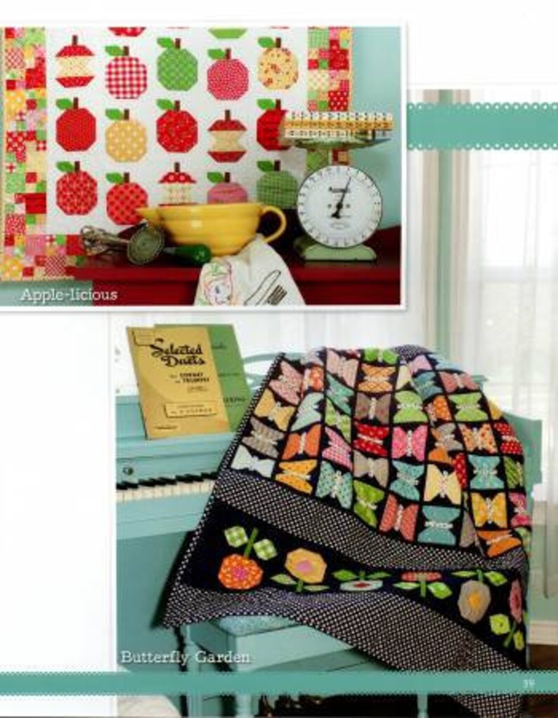Quilty Fun Book Lori Holt Patterns Bee In My Bonnet Etsy