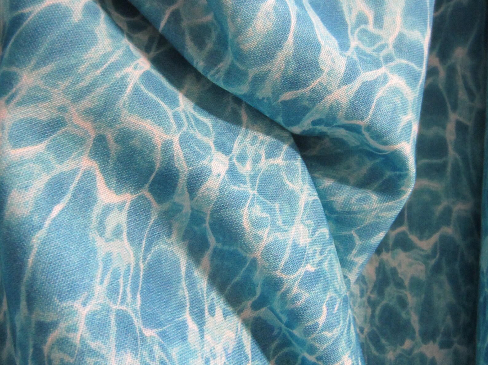 Open Air Pool Water Quilting Fabric Quilting Treasures | Etsy