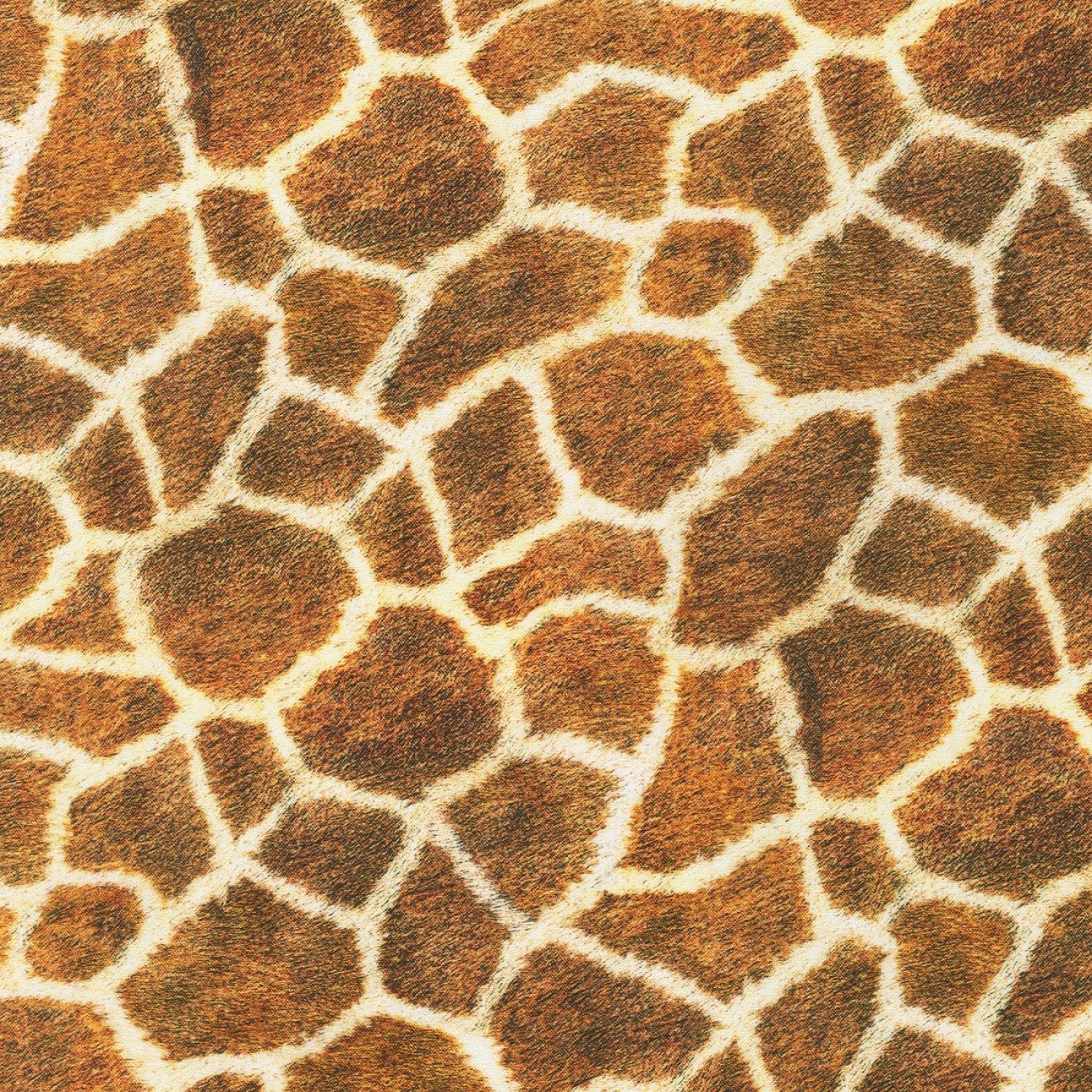 Wild Giraffe Skin Digital Print Fabric Animal Kingdom Robert | Etsy
