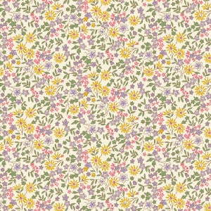 Aunt Grace Calicos, Garden R350679 Purple, Marcus Fabrics, Judie ...