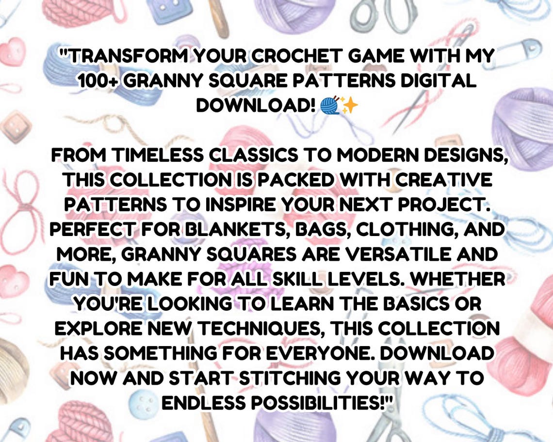 100 Crochet Pdf Granny Square, Animal Granny Squares Crochet Patterns ...