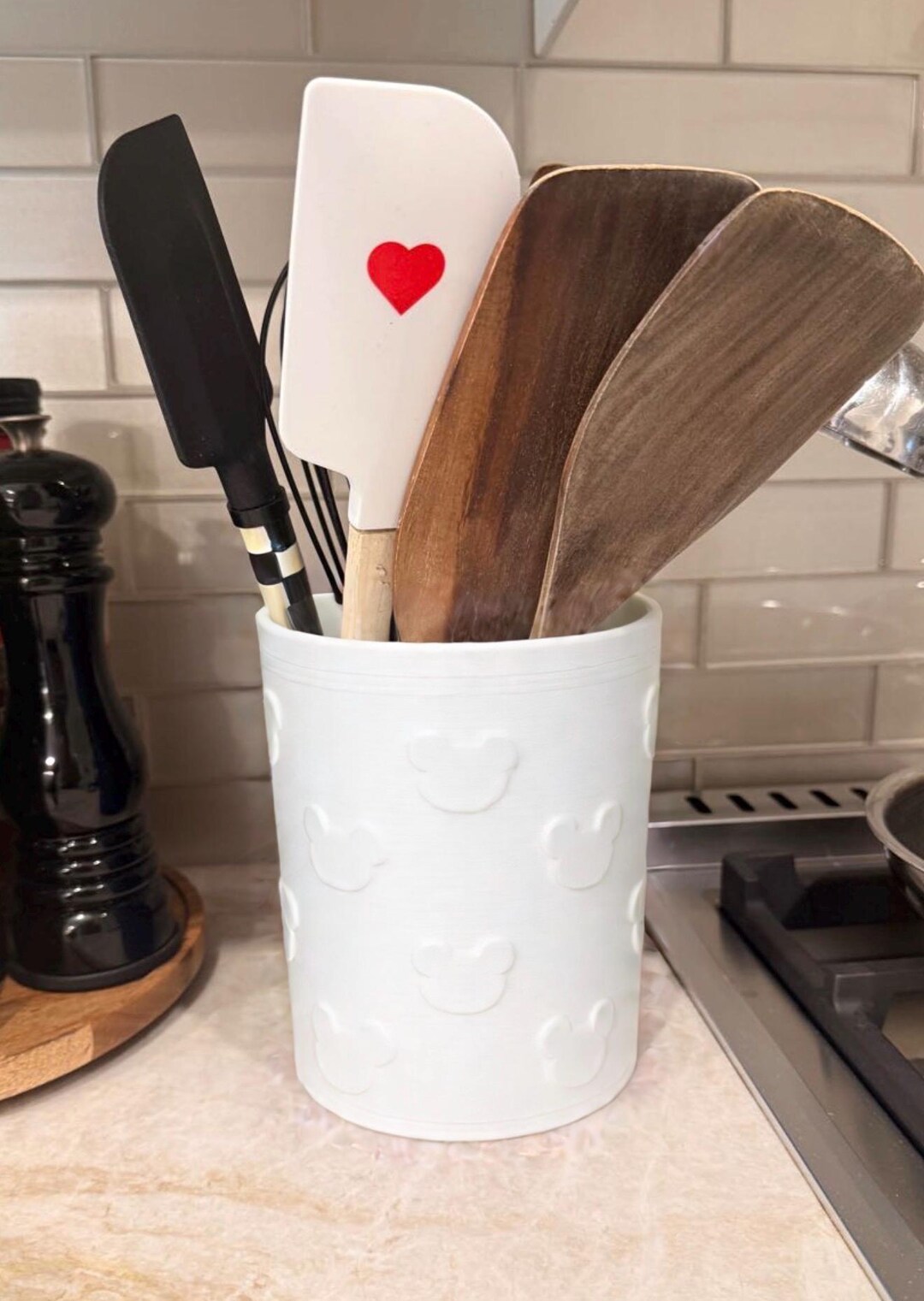 Mickey Mouse Kitchen Utensil Holder - Etsy