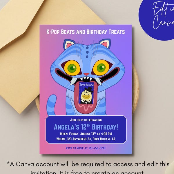 Derpy Invitation - Etsy UK