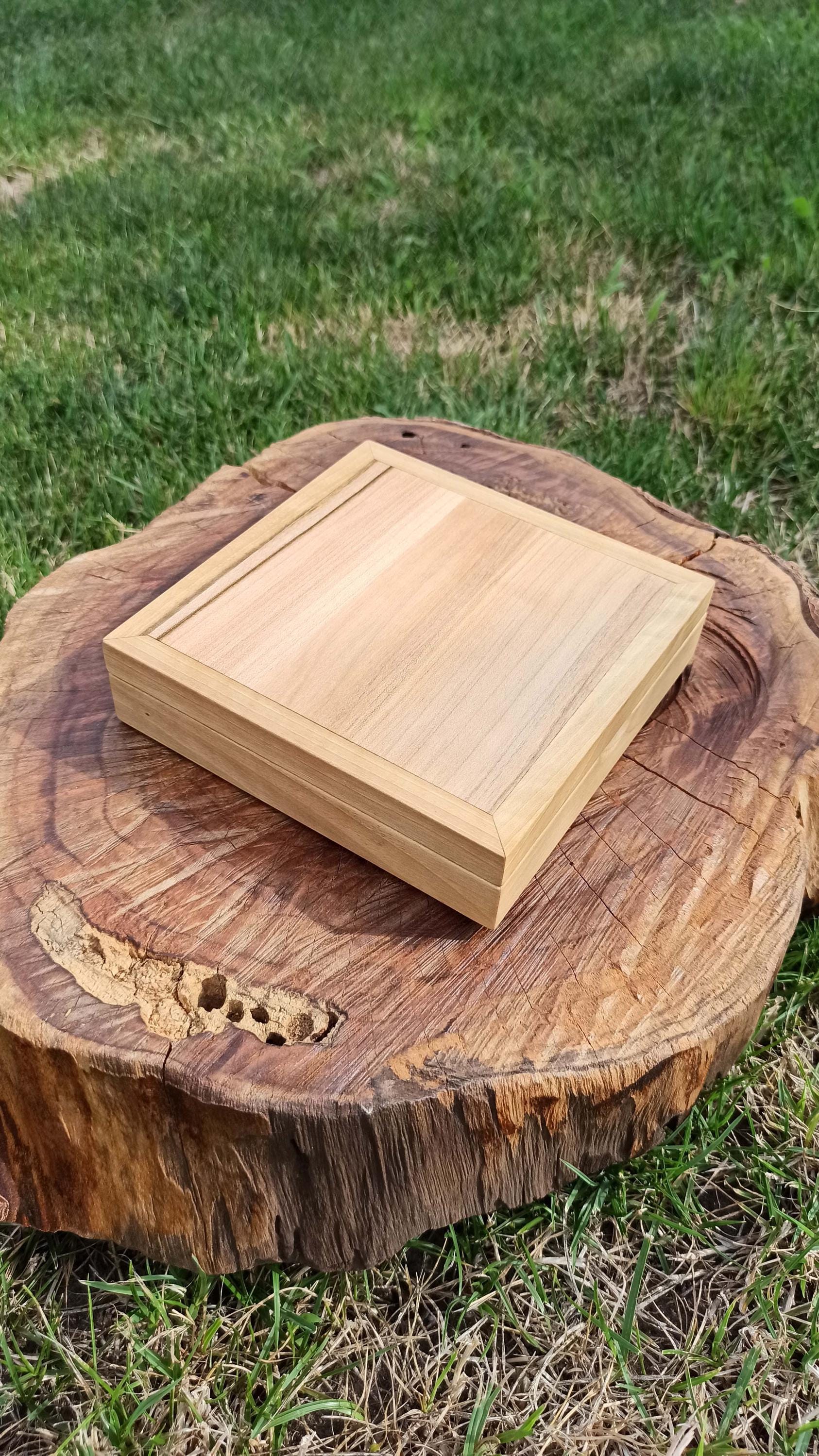 Handcrafted Wooden Coin Display Box, Custom Coin Case for Graded Slab ...