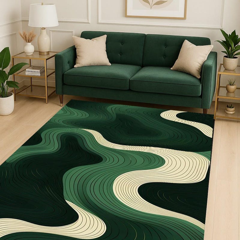 Wavy Rug - Etsy