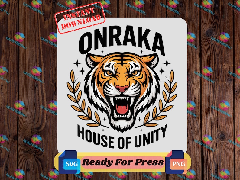 Onraka House SVG PNG: House of Unity School Spirit T-shirt Design ...
