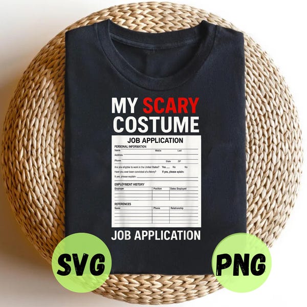 Job Application Costume - Etsy