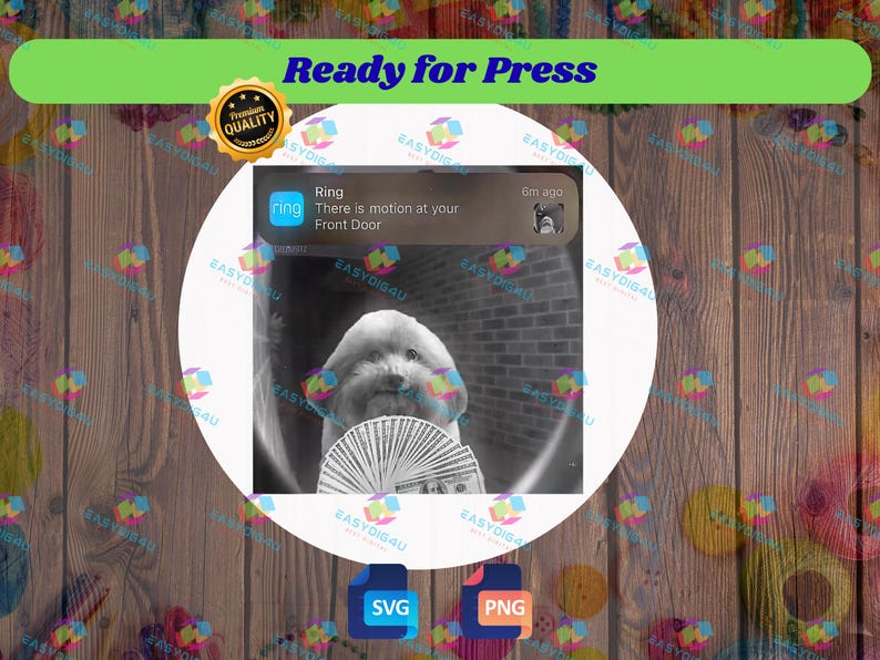 Funny Doorbell Meme PNG SVG: Sarcastic Security Camera Humor (digital ...