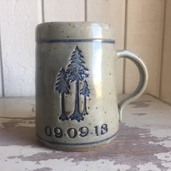 Stoneware Stein - Etsy