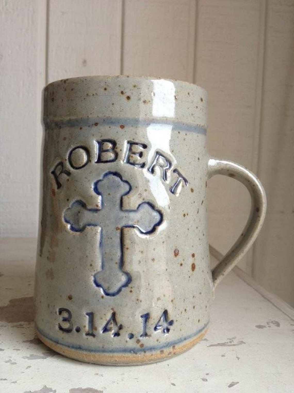 24 Oz Personalized Stoneware Stein Featuring Redwoods Logo - Etsy