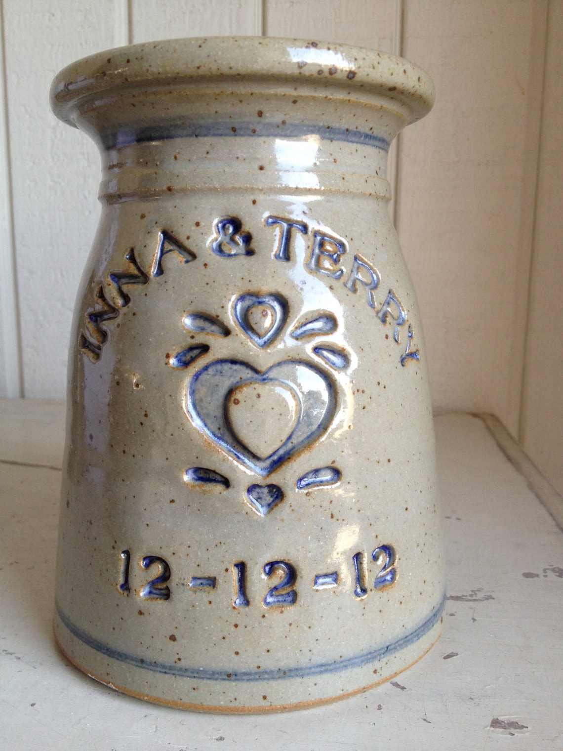 Personalized Wedding and Anniversary Pottery Gifts - Etsy
