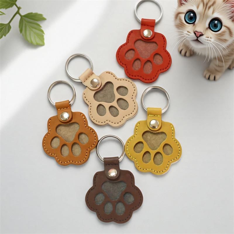 Cat Paw Keychain White Paw - Etsy UK