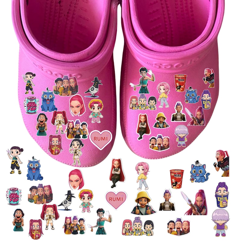 Kpop Demon Hunter Charms Crocs - Etsy