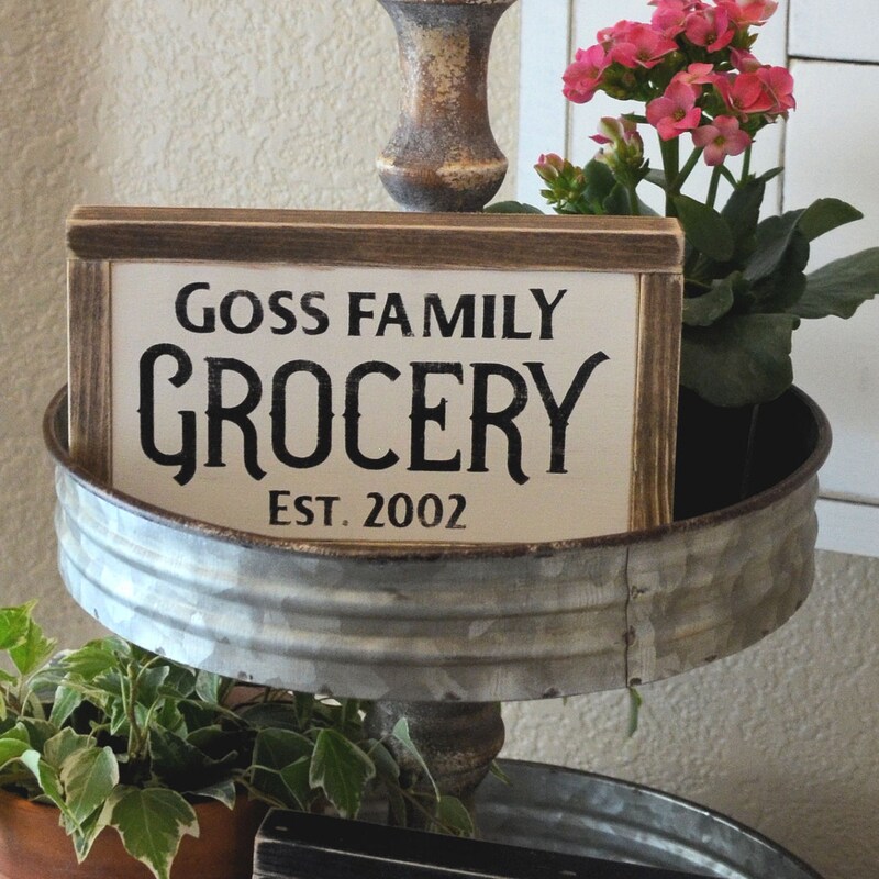 Grocery Sign - Etsy