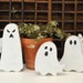 Wooden Ghosts Wood Ghost Tiered Tray Halloween Decor - Etsy