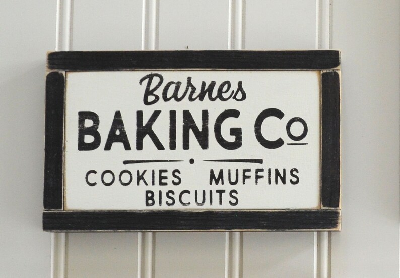 Mini Baking Sign - Tiered Tray Kitchen Signs - Etsy