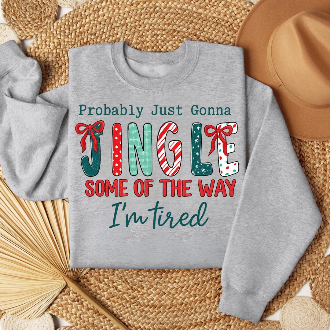 Funny Christmas Jingle PNG, Holiday Design - Etsy