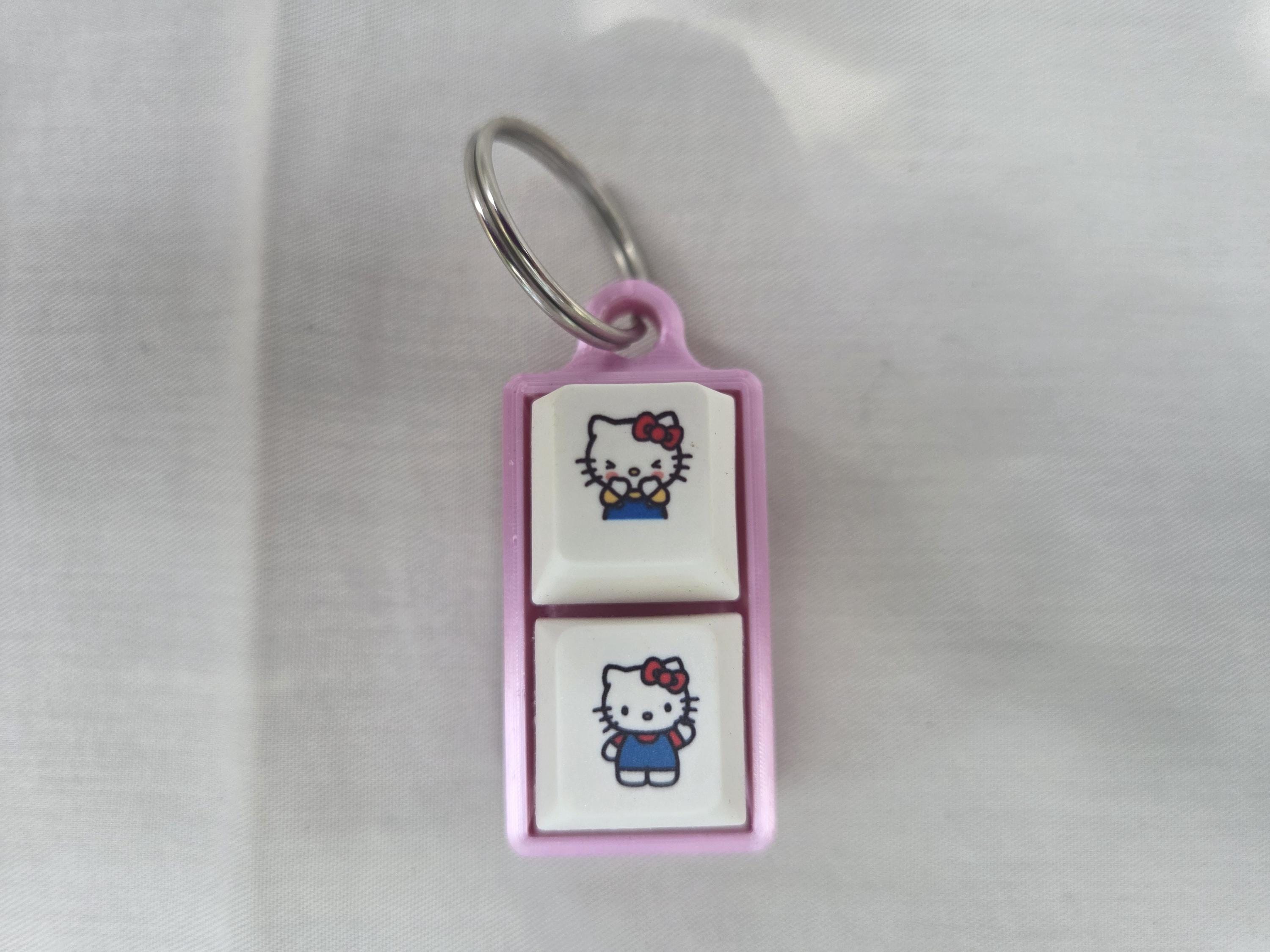 Kawaii Double Keycap Fidget Keychain – Clicky Keyboard Charm - Etsy
