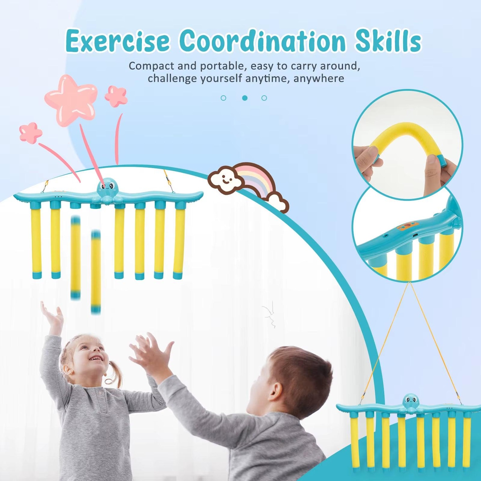 Falling Sticks Challenge: Educational Hand-eye Coordination Toy for ...