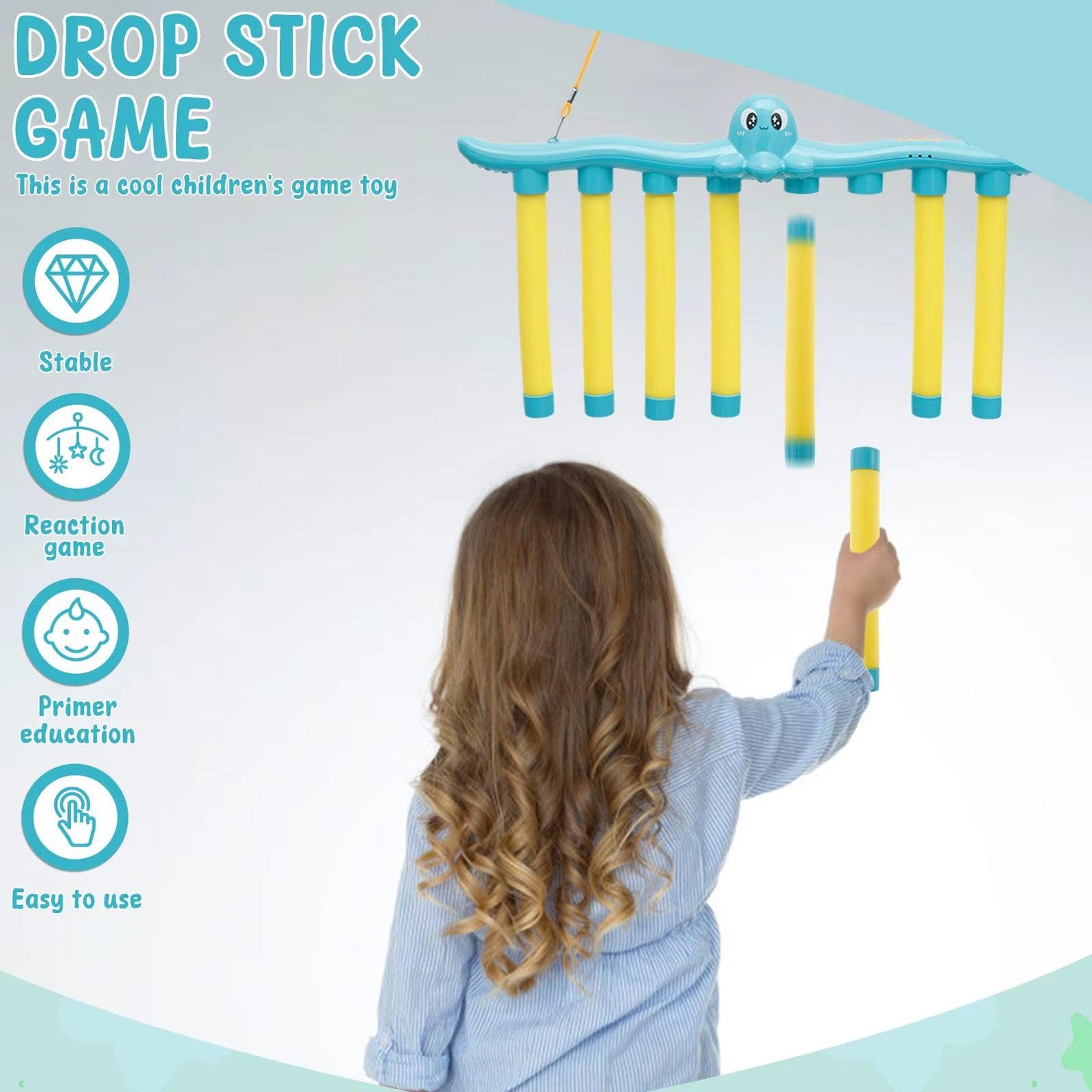 Falling Sticks Challenge: Educational Hand-eye Coordination Toy for ...