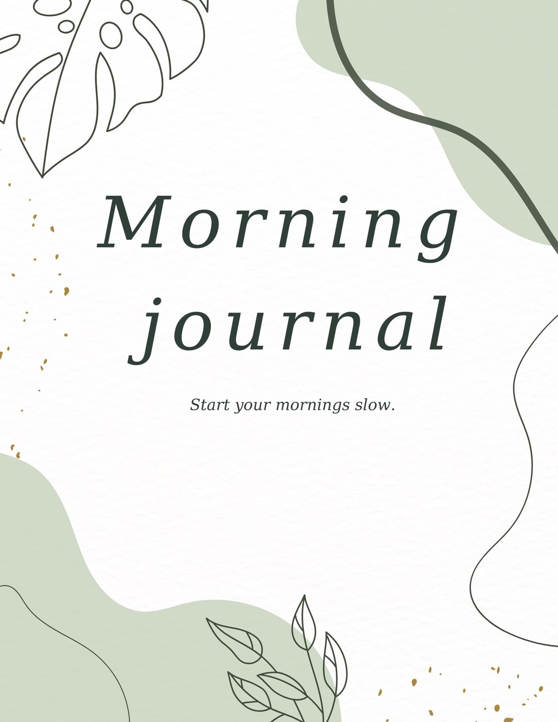 Morning Reset Printable Bundle - Etsy