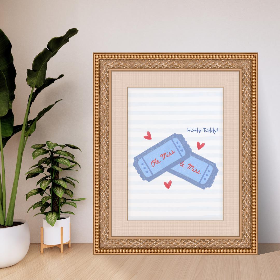 Ole Miss Wall Art - Etsy