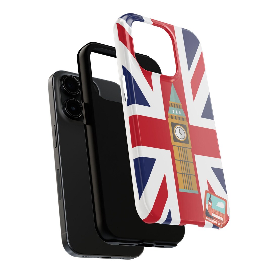 Union Jack Big Ben Illustration Phone Case | London Landmark Tough Case ...