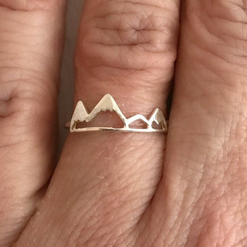 Mountain Ring - Etsy