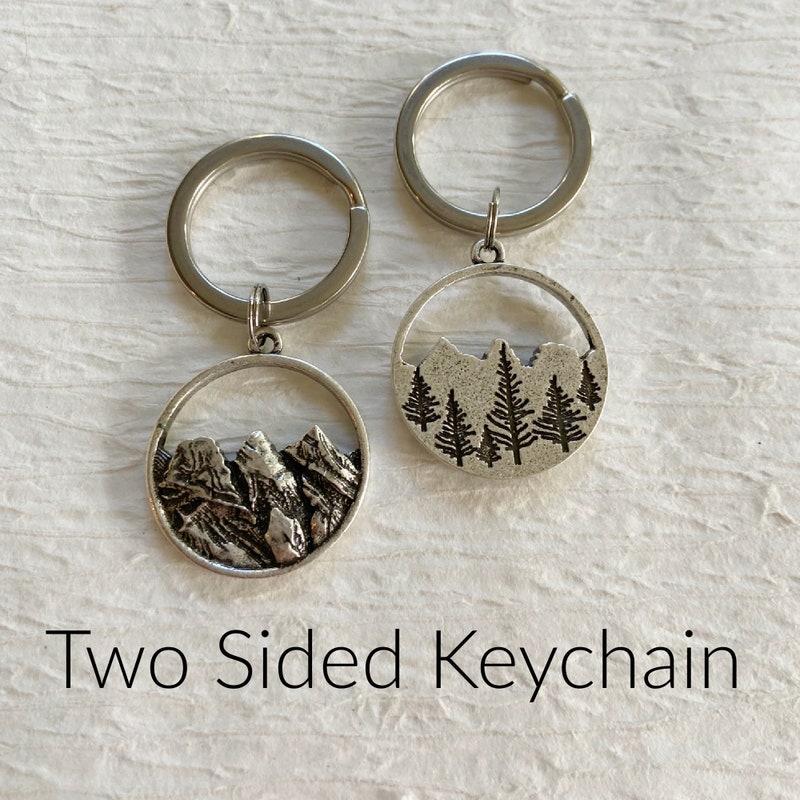 Tree Keychain - Etsy