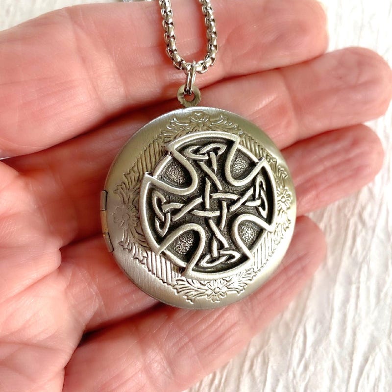 Irish Locket - Etsy