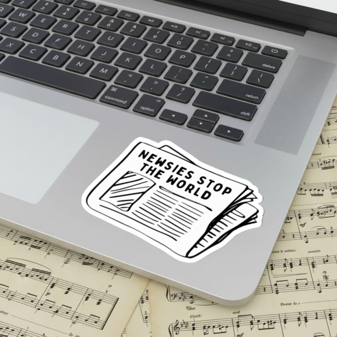 Newsies Sticker - Broadway Sticker Musical Theatre Gift for Actors ...