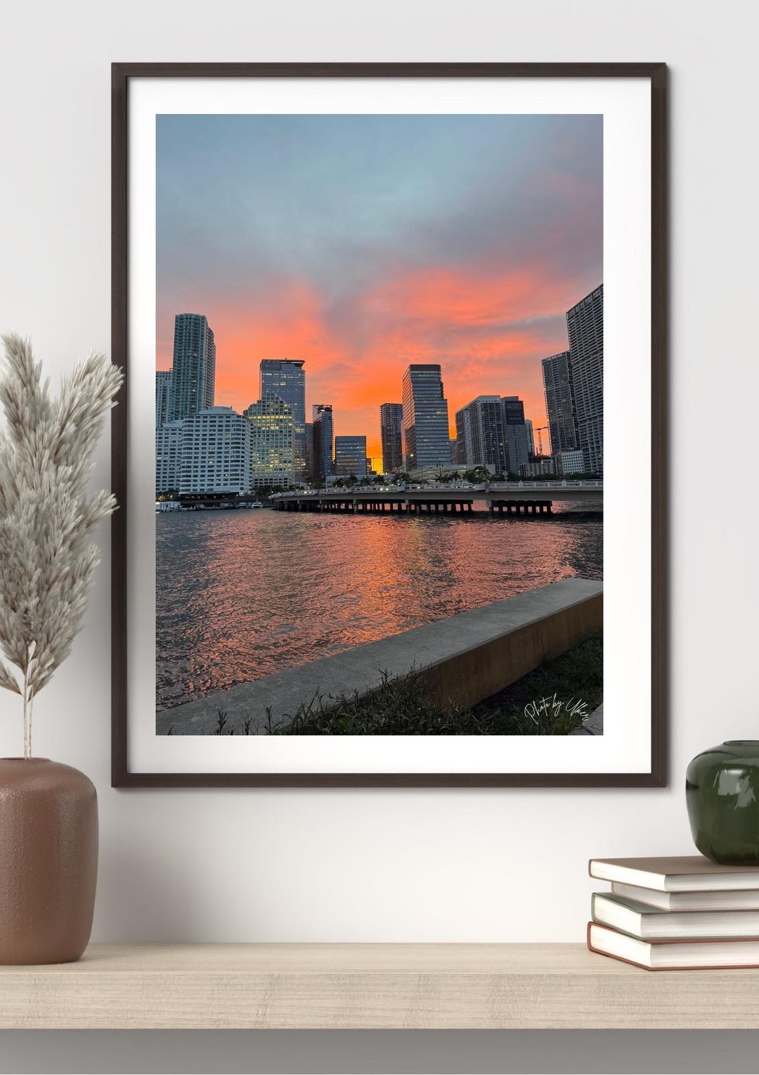 Printable City Skyline Sunset Wall Art-urban Golden Hour Photo-instant ...