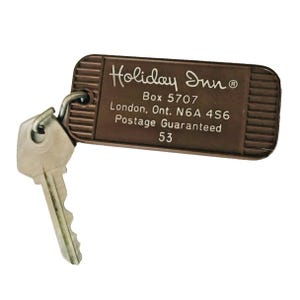 Vintage Holiday Inn Canada London Ontario Hotel Key & Fob Room 713 ...